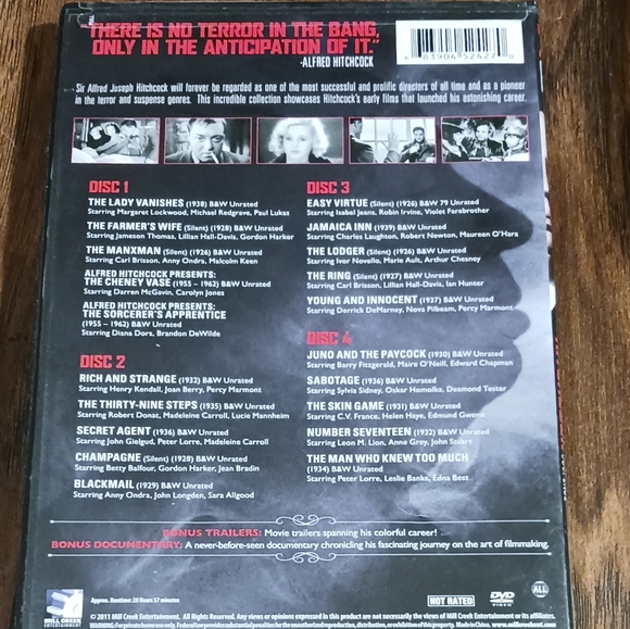 Sony | Media | Alfred Hitchcock A Legacy Of Suspense 2 Film Collection ...